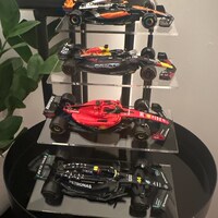 1:18 Scale Model, 3 Tier, Angled Desktop Display Stand Suits Formula 1 ...