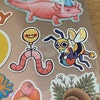 Party Bugs Sticker Series - Clowncore Waterproof Vinyl Stickers - Etsy