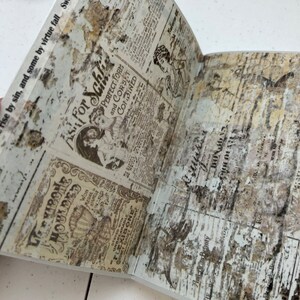 Printed Vellum Sheets/vellum Paper/black and White Botanical Vellum ...