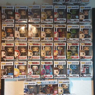 Pack of 23 Custom Funko Pop Figure Funko Pop Display Wall - Etsy
