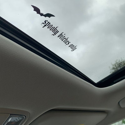Strange and Unusual Spooky Bitch Stay Spooky Goth Decals Goth Car Decal ...