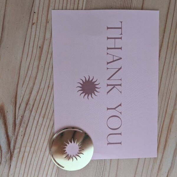 Circular Cut-out Sunburst Metal Bookmark-metal Bookmark-brass Bookmarks ...