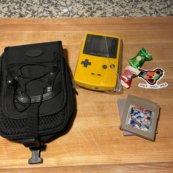 Backlit Clear Ice Nintendo Gameboy Color GBC Cartridge Japan TFT USB ...