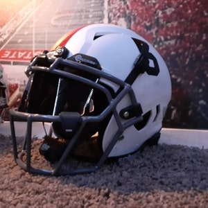 Precision Football Helmet Visor Mirror Chrome - Etsy