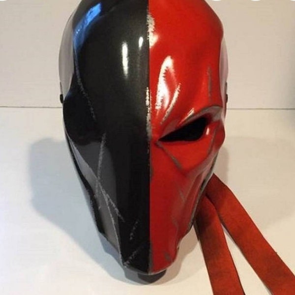 Deathstroke Helmet Mask and Backplate. Cosplay Costume. - Etsy