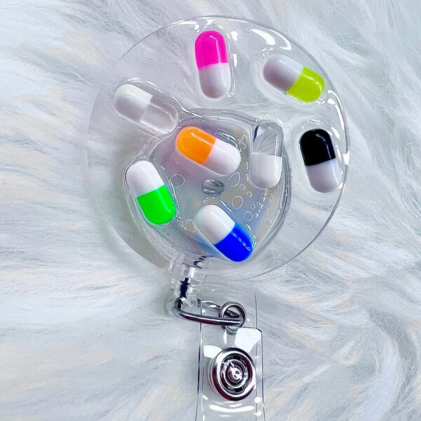20 Pc Assortment Fake Pills, Mixed Color Resin Capsule Cabochons, Craft ...