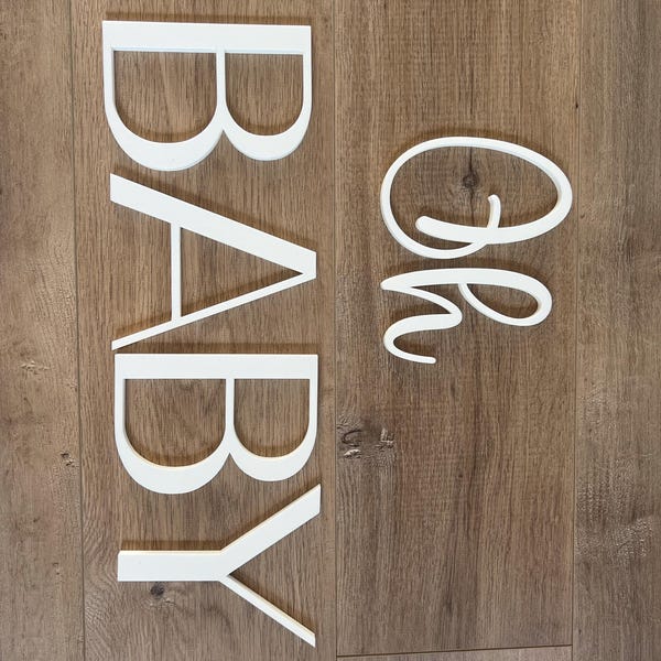 Custom Kids Name Sign 3D Printed Kids Bedroom Wall Decor Personalised ...