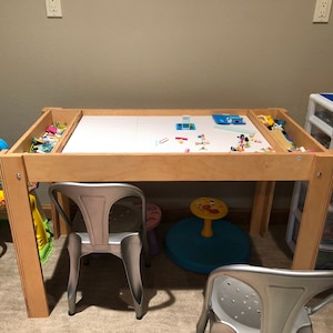 Building Bricks Table Activity Table Building Blocks Table - Etsy