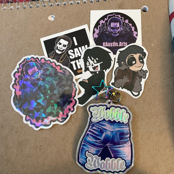 Papa Copia Holographic Vinyl Sticker - Etsy