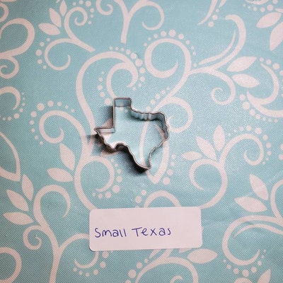 Texas Cookie Cutter Includes Large Texas Medium Size or - Etsy