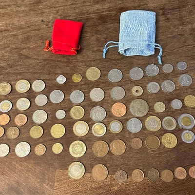 200 World Coin Starter Kit w/ Choice of Colorful - Etsy