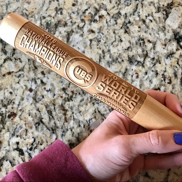 2016 World Series Championship Chicago Cubs Mini Commemorative Baseball ...