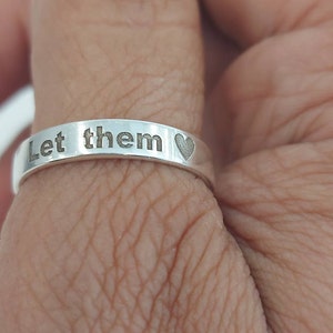 Long Rectangle Ring, 925 Sterling Silver Rectangle Ring, Square Ring ...