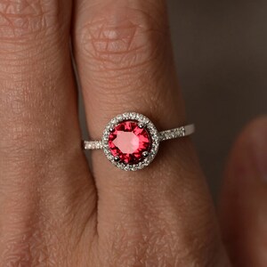 Genuine Flaming Ruby Acute Triangle Cut Loose Gemstone Red Corundum Lab ...