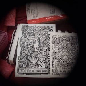 The Tarot of the Toiling Hands 78 Card Tarot Deck by Esme Baker - Etsy