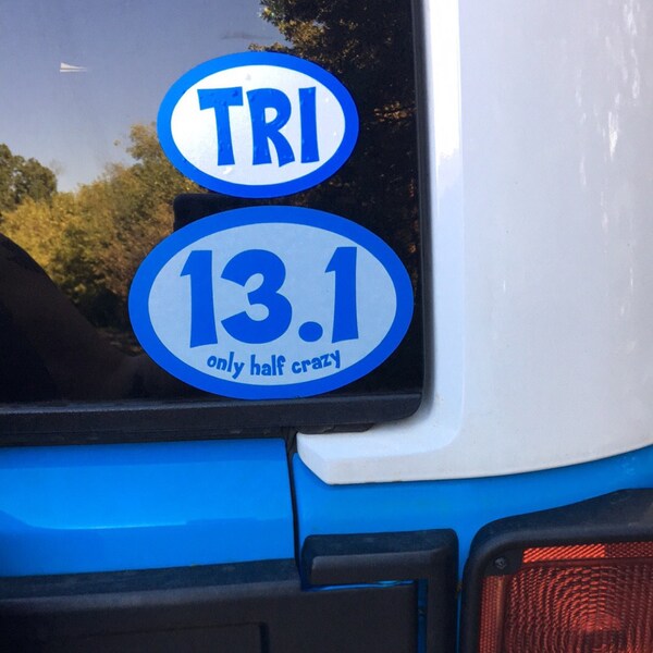 Race Decal, Runner Decal, Half Marathon Gift, Running Gifts, Marathon ...