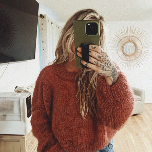 One Size Pattern "stay Home" Knitting Pattern - Etsy