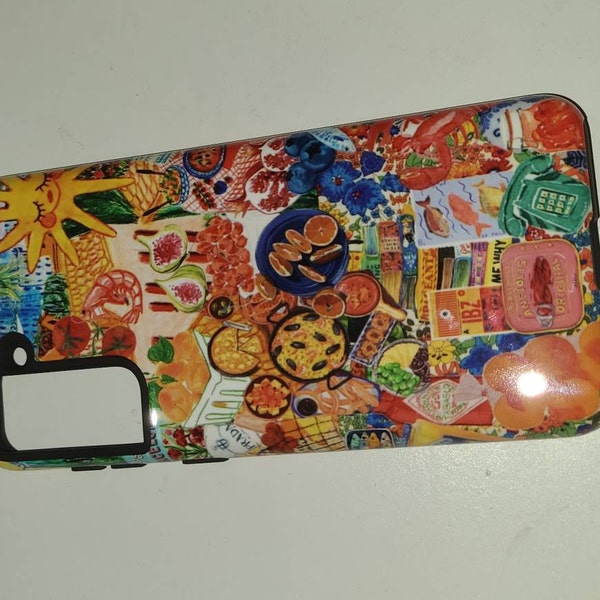 Blue China Phone Case Chinoiserie Toile Aesthetic Chinese Pattern ...