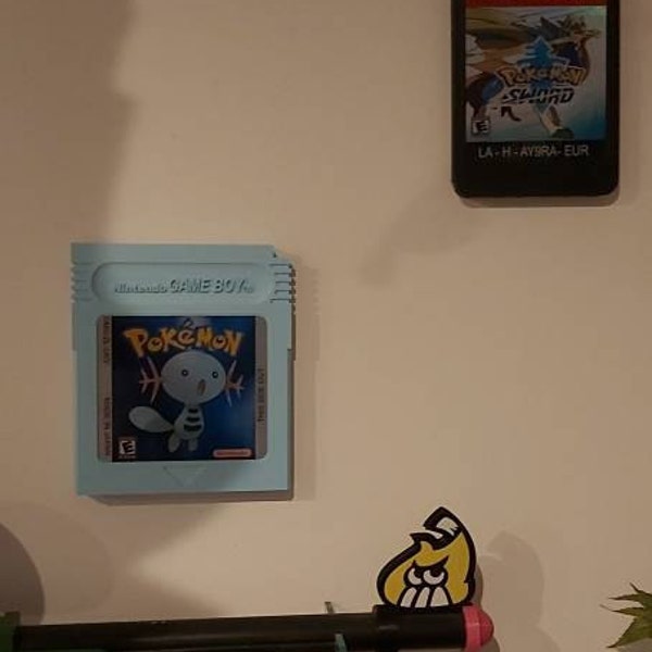 Pokemon Mew, Giant Size Nintendo Gameboy Pink Cartridge, Great Gift ...