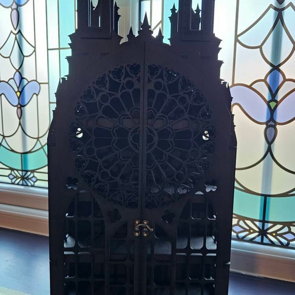 Gothic Display Cabinet, Gothic Décor, Gothic Tower, Gothic Castle ...