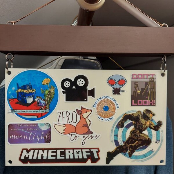 Acrylic Display for Stickers, Sticker Display, Patch Display, Acrylic ...