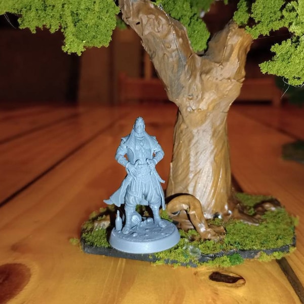 Flag Bearer, Bannerman, Fighter, Cloak, Spiked Plate, Chain Mail, Spear ...