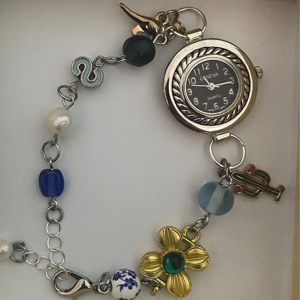 Charm Watch Bracelets - Etsy