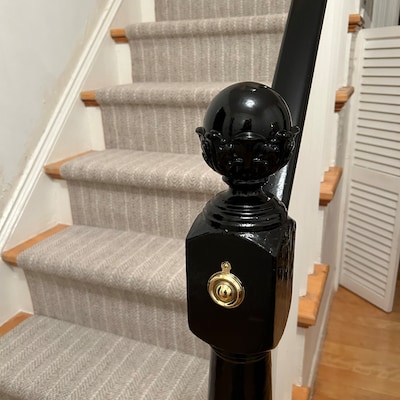 Pair of Gothic Newel Post Caps Wood Finial Topper Staircase - Etsy
