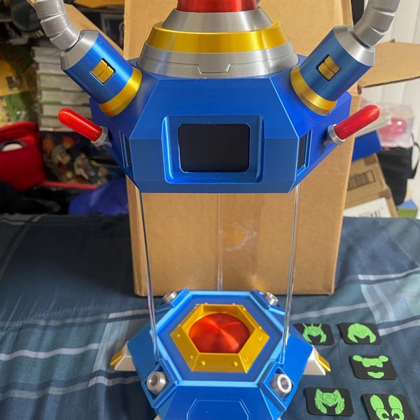 PSX Mega Man X Armor Upgrade Capsule - Etsy