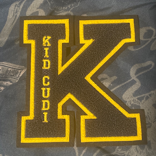 Personalized Chenille Letters. - Etsy