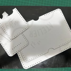 PDF Long Slim Wallet Template Minimalist Wallet Pattern - Etsy