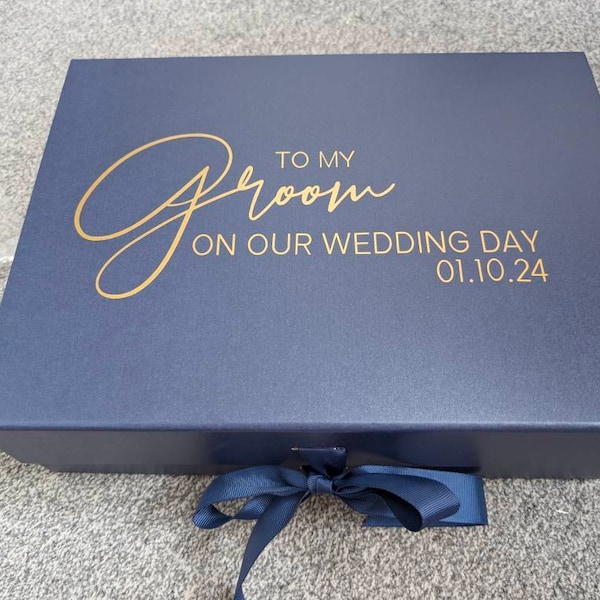 Personalised Bride Gift Box, Bride Gift, Bride to Be, Wife Gift Box ...