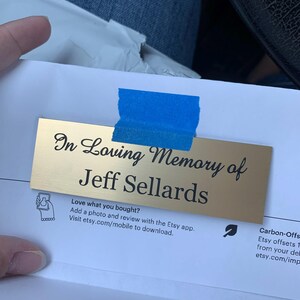 Engraved 1x3 RING BELL Front Door Bell Sign 3M Adhesive Backed Plaque ...