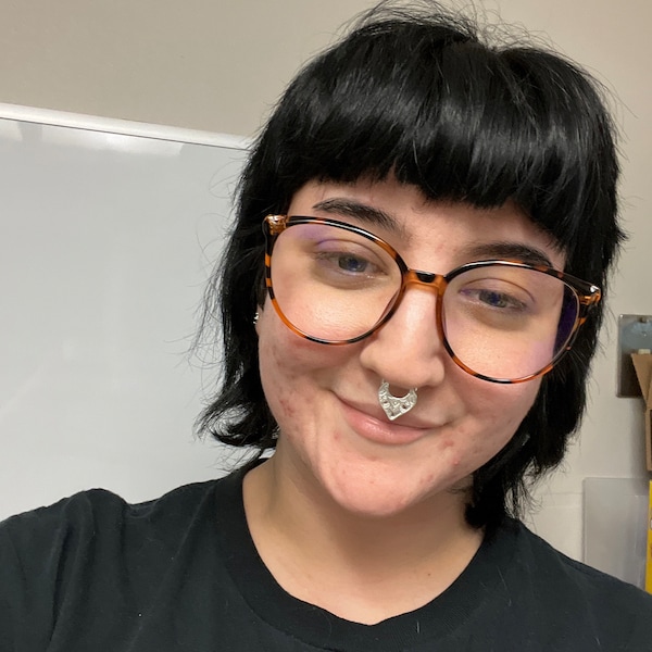 Ornate Septum Ring, Tribal Septum Hoop, Sterling Silver Septum Piercing ...