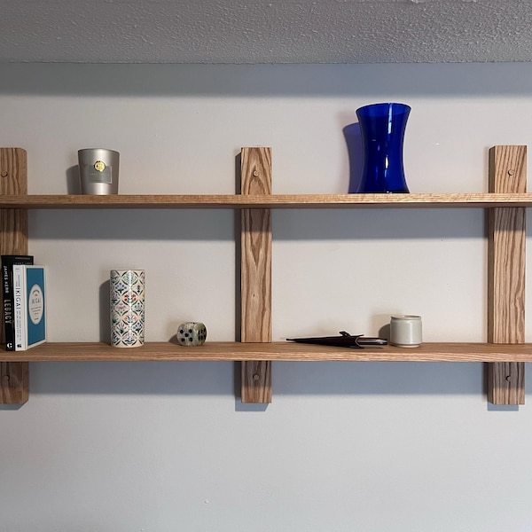 Trendy Wall-mounted Wood Shelf - Organize With Elegance & Flair ...