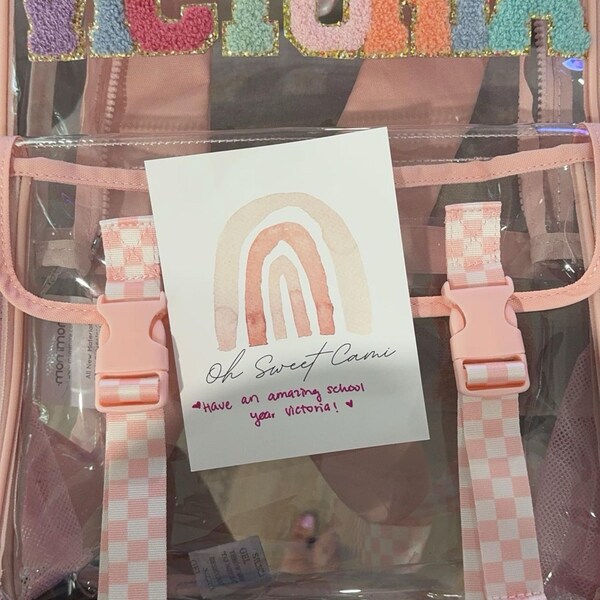 Sun Swim Bag Beach Bikini SPF Clear Pouch Bag | Clear Letter Patch Hair ...