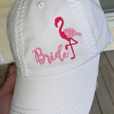 Women's Flamingo Hat, Embroidered Flamingo Baseball Cap, Cute Gift for ...