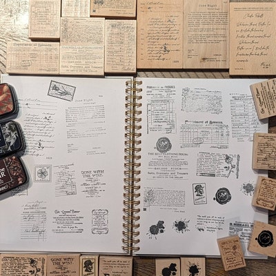 14pcs Daily Planner Rubber Stamp Set, Schedule Diary Planner Stamp ...