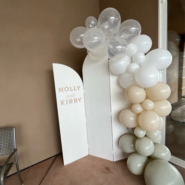 Neutral Tone Latex Balloons: Stone, Sand, Clear - Party Decorations - Etsy