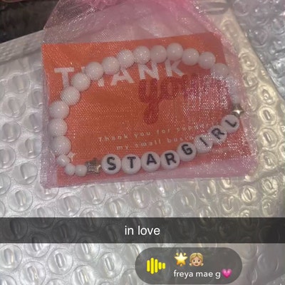 Billie Eilish What Was I Made for Custom Length Bracelet Singer ...