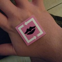 Ermes Costello kiss Vinyl Stickers - Etsy