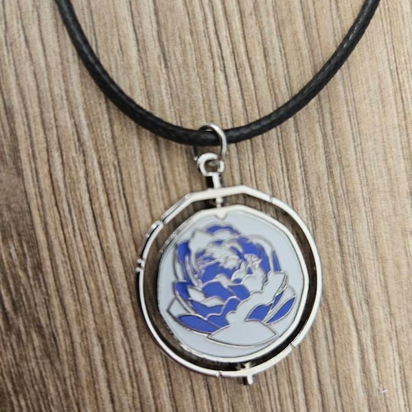 Bleach Quincy Ishida Uryuu Necklace, Ginrei Gojiaku Amulet Necklace ...