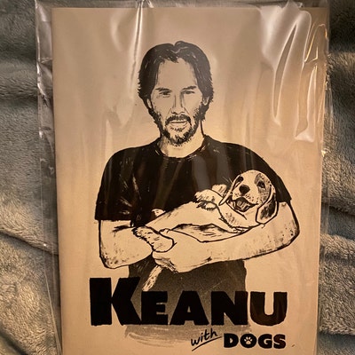 Keanu With Dogs A Keanu Reeves Zine - Etsy