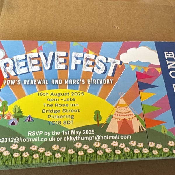 Personalised Festival Camp Welcome Sign - Etsy UK