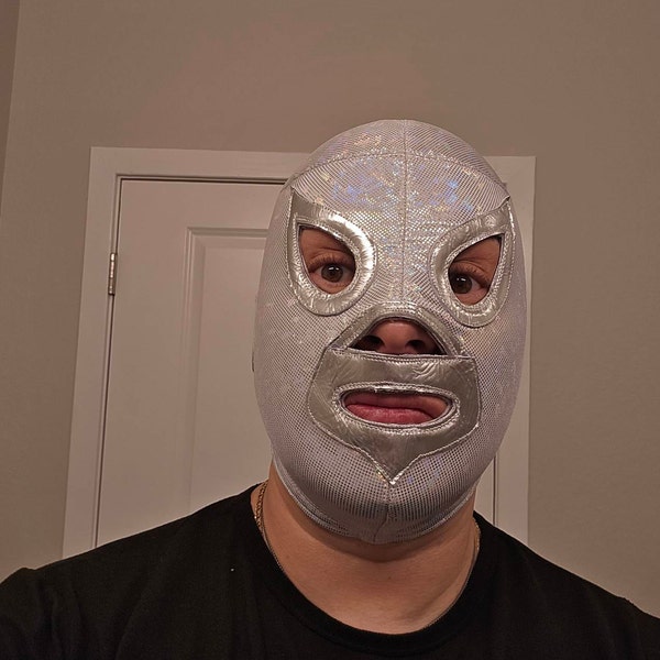 Comedian Wrestling Mask Luchador Mask Halloween Cosplay Mask Mardi Gras ...