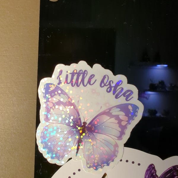 Little Osha Butterfly Sticker Quicksilver Inspired Kindle Sticker ...