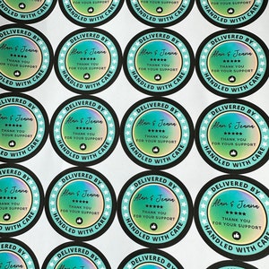 Uber Eats Delivery Stickers for Gig Workers. Custom Personalized Uber ...