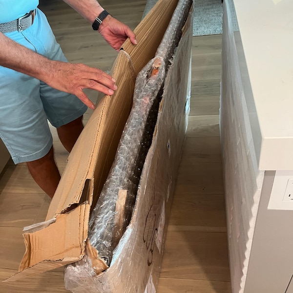 Abstract Blue Marlin Fish Canvas Print in a Painting Style, Blue Marlin ...