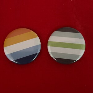 Queer Pride Flag Badge Queer Flag Pin Subtle Queer Pride Queer Coming ...