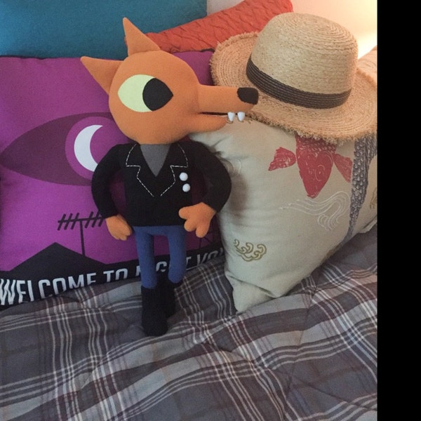Gregg Plush Night in the Woods Game Insired - Handmade Plush Doll, 14.6 ...